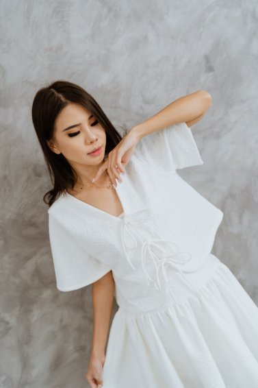 Renata Top (White) – Jolie Clothing